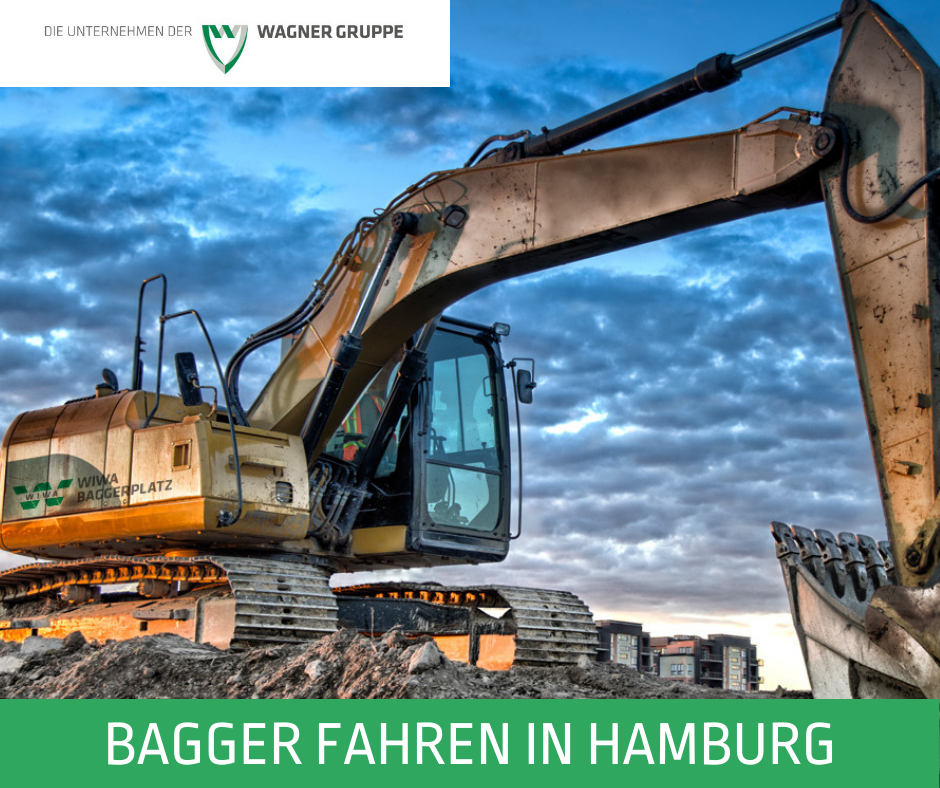 Bagger Fahren In Der Nahe